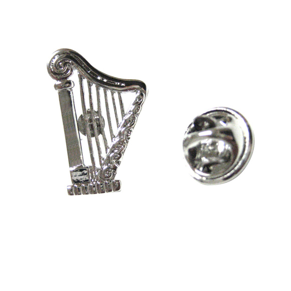 Kiola Designs | Accessories | Musical Harp Lapel Pin | Poshmark